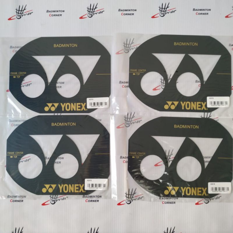 Jual Cetakan Sablon Senar Raket Badminton Yonex Stencil Card Original ...