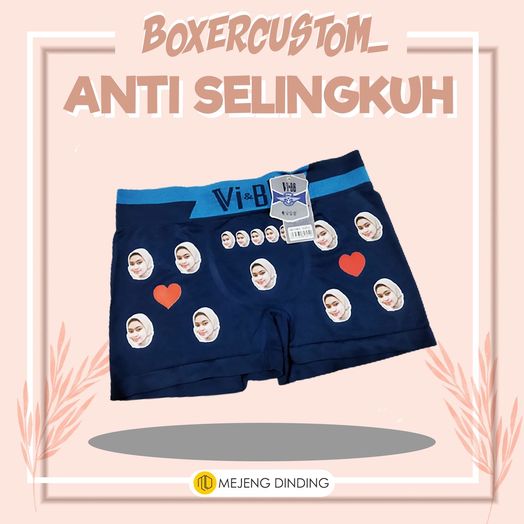 Jual (FREE BOX) BOXER CUSTOM CELANA DALAM UNIK ANTI SELINGKUH TERMURAH ...