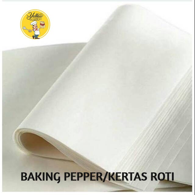 Jual BAKING PAPER / KERTAS ROTI ISI 5 LEMBAR | Shopee Indonesia