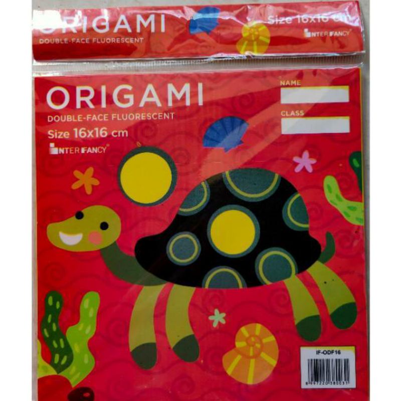 Jual Kertas Lipat Origami 2 Sisi Double Face 16x16 25 Lembar | Shopee ...