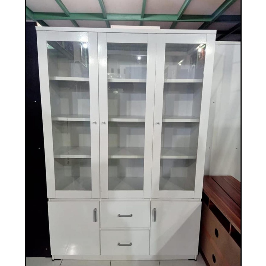 Jual Lemari Buku / Display 3 Pintu | Shopee Indonesia