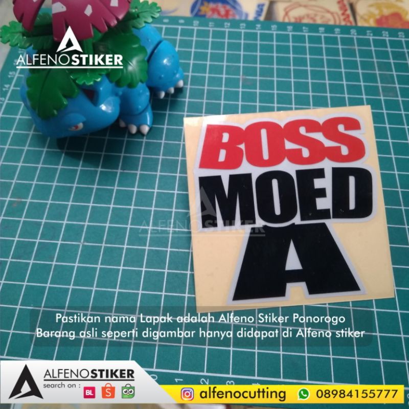 Jual Stiker Bos Moeda | Cutting Sticker Bis Po Haryanto | Shopee Indonesia