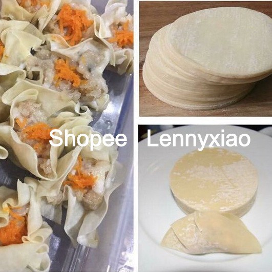 Jual Kulit Siomay Bulat Siobi Siobie Somai Siomai Somay Jiaozi Wonton ...
