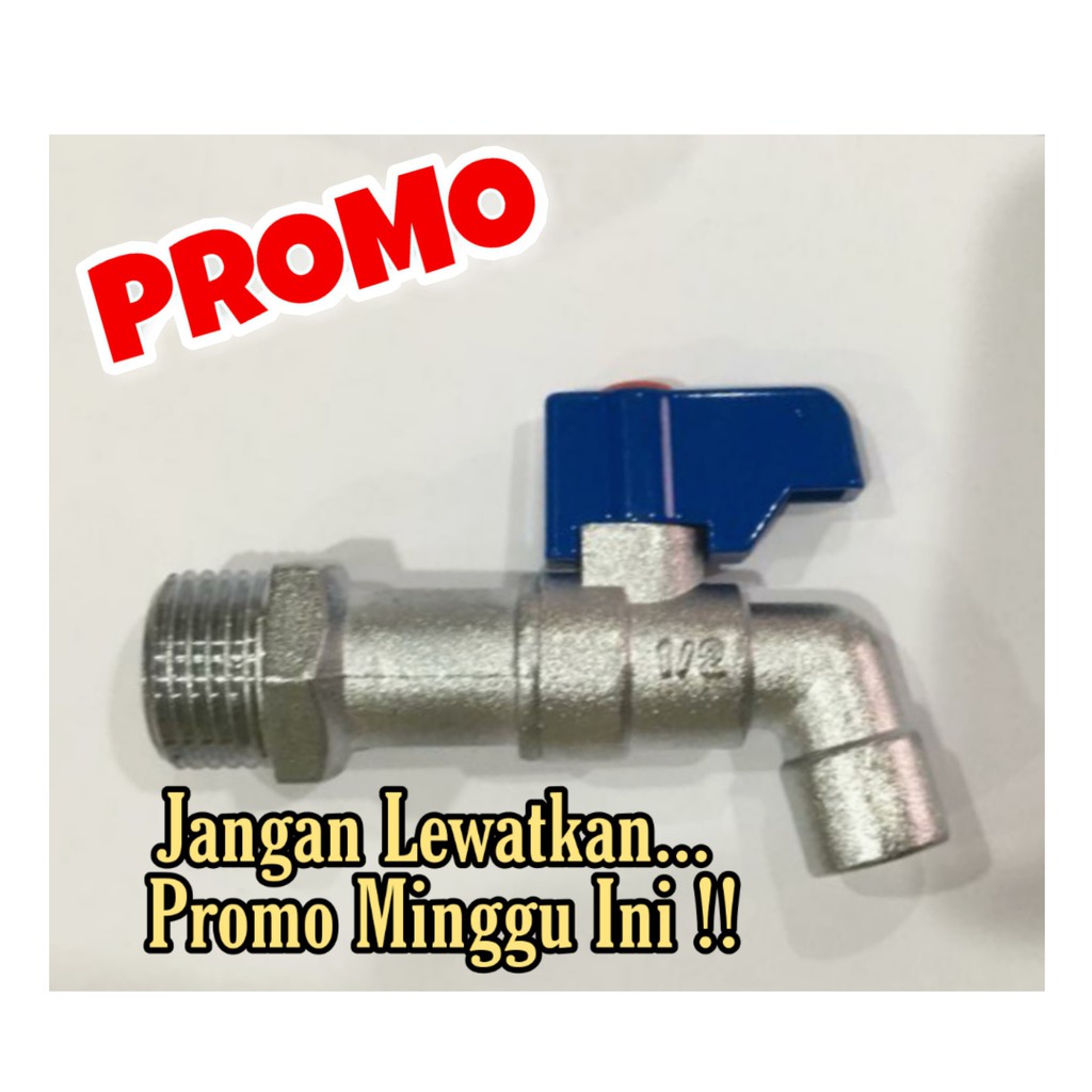 Jual Kran Air Besi 1/2 inch | Shopee Indonesia