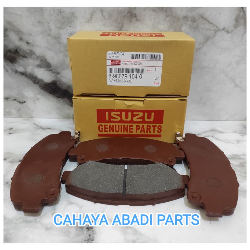 Jual KAMPAS REM DEPAN ISUZU DMAX-BRAKE DISC PAD DMAX-BRAKE PAD FRONT ...