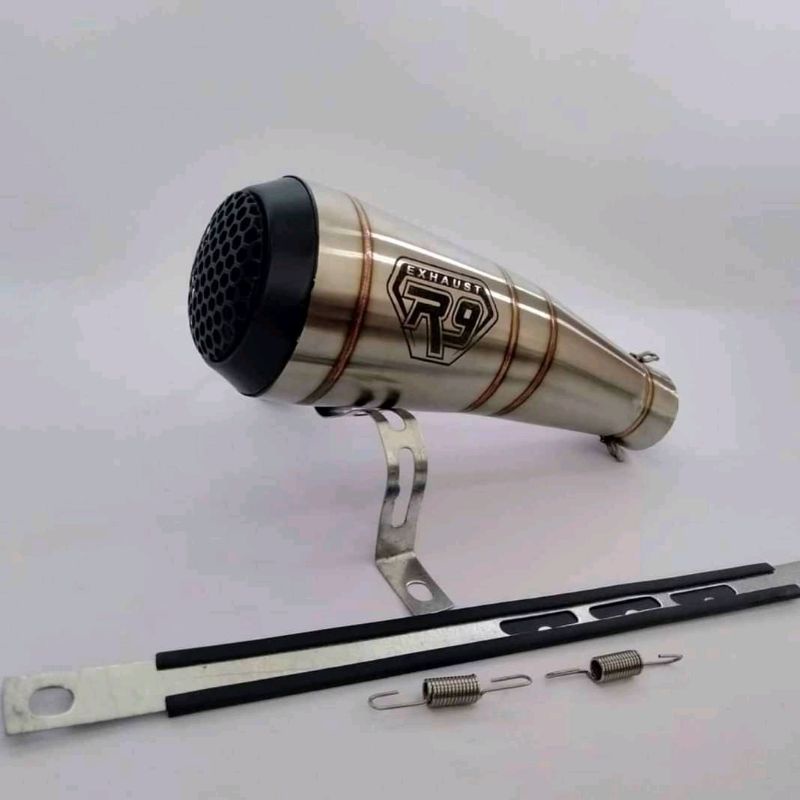 Jual SILENCER RACING R9 GP TITAN | Shopee Indonesia