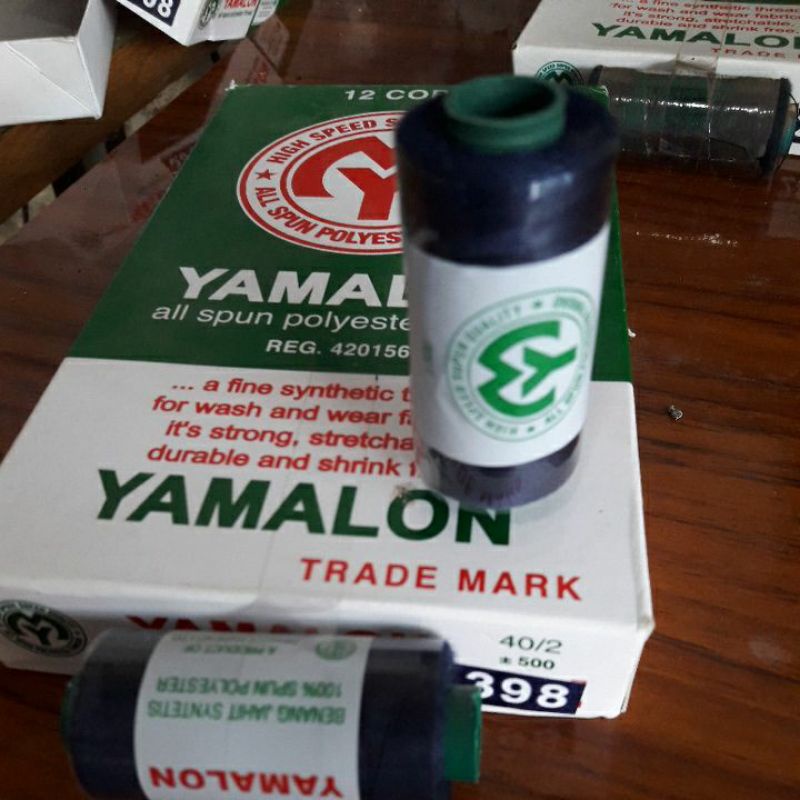 Jual [2/5] Benang Jahit Yamalon 500yds Biru Lengkap | Shopee Indonesia