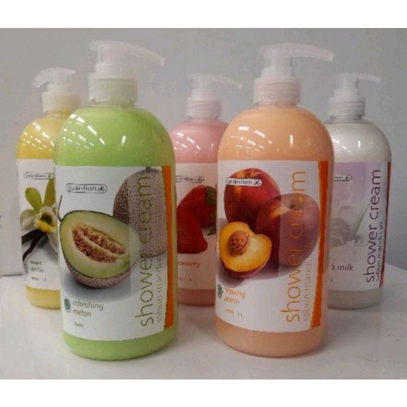 Jual Guardian shower cream sabun mandi cair 1000ML | Shopee Indonesia