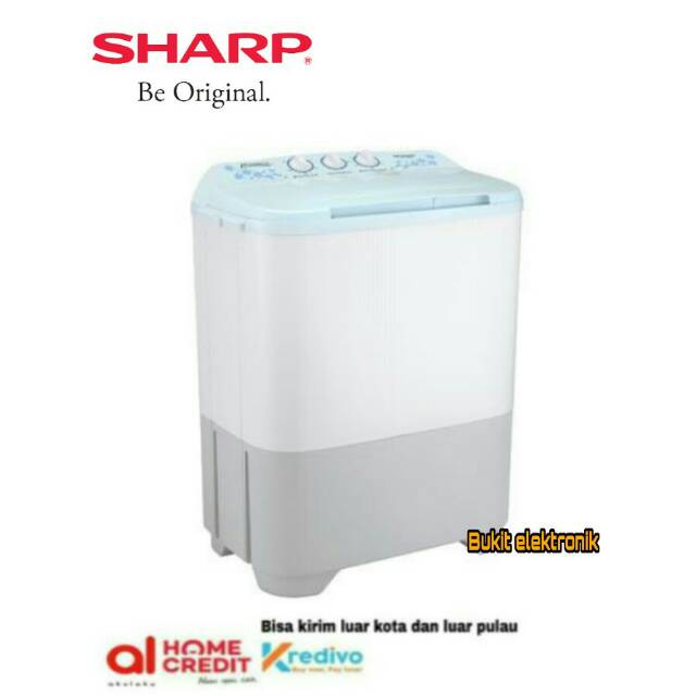 Jual MESIN CUCI SHARP ES-T90/EST 90 MW Color PK/HK/BK 8KG | Shopee ...
