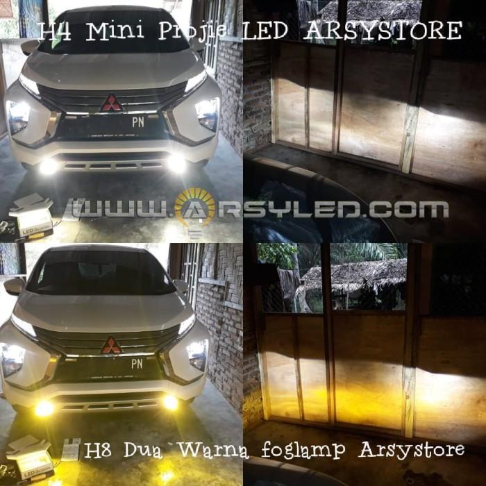 Jual Lampu Utama LED H4 Xpander Avanza Xenia Brio Mini Projie Cutoff ...