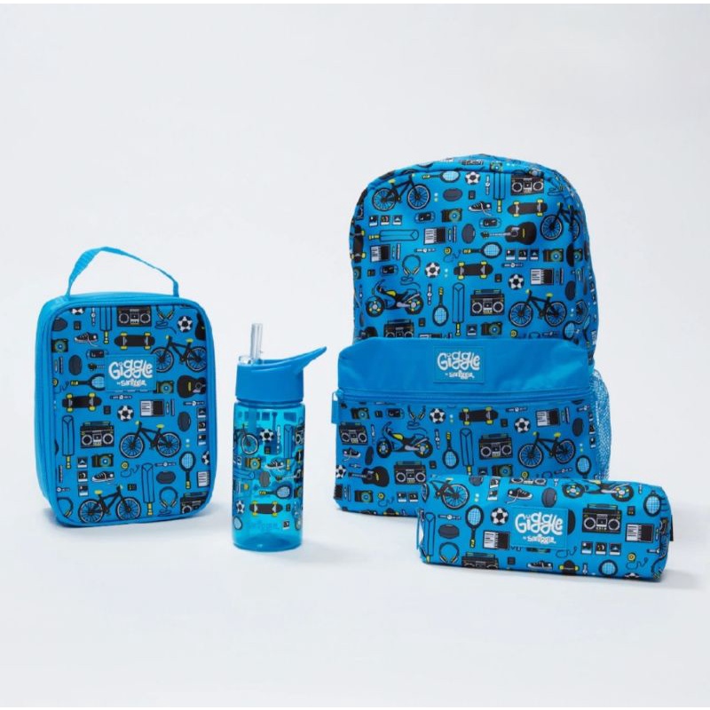Jual Giggle By Smiggle 4 Piece Bundle (mid blue) | Shopee Indonesia