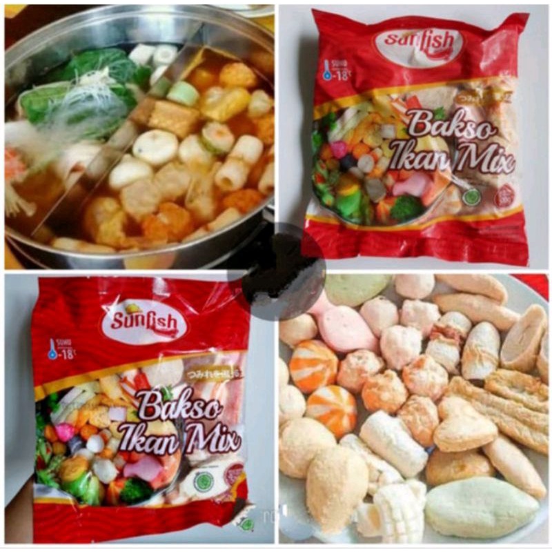 Jual Bakso Ikan Mix Sunfish 500 gr | Shopee Indonesia