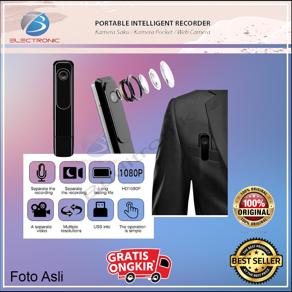 Jual C181 Mini Kamera 1080 HD H.264 Pena Kamera Perekam Spy Cam ...