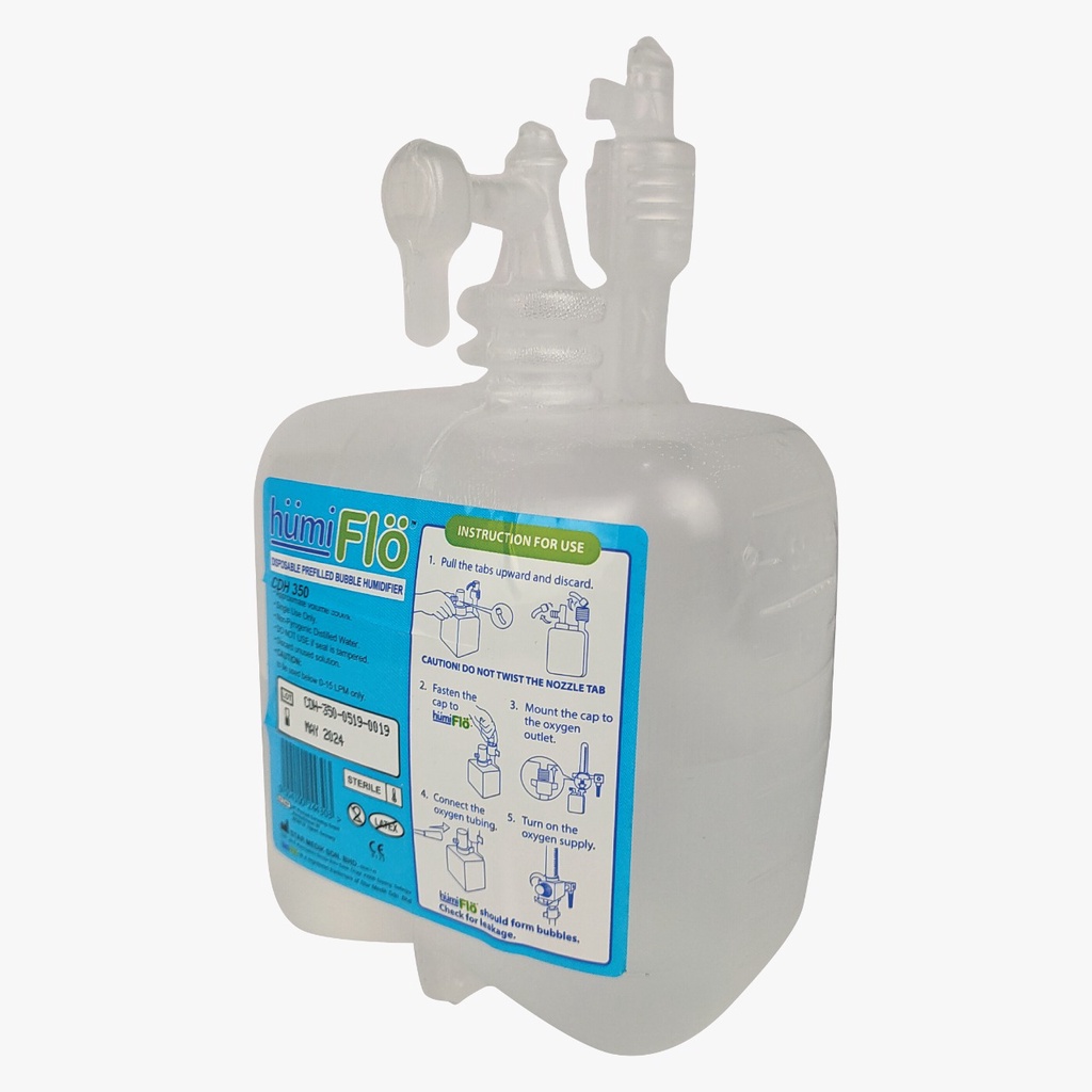 Jual Disposable Pre-filled Bubble Humidifier Humiflo CDH-350 | Shopee ...