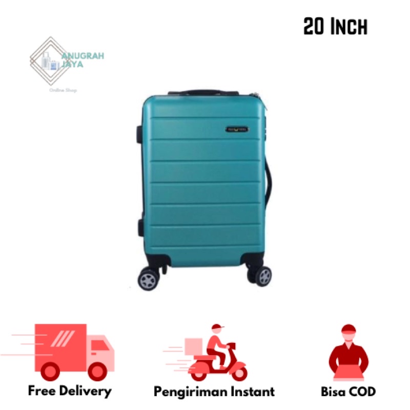 Jual Koper Polo Vienna 001 ukuran 20 inch koper cabin berbahan fiber ...