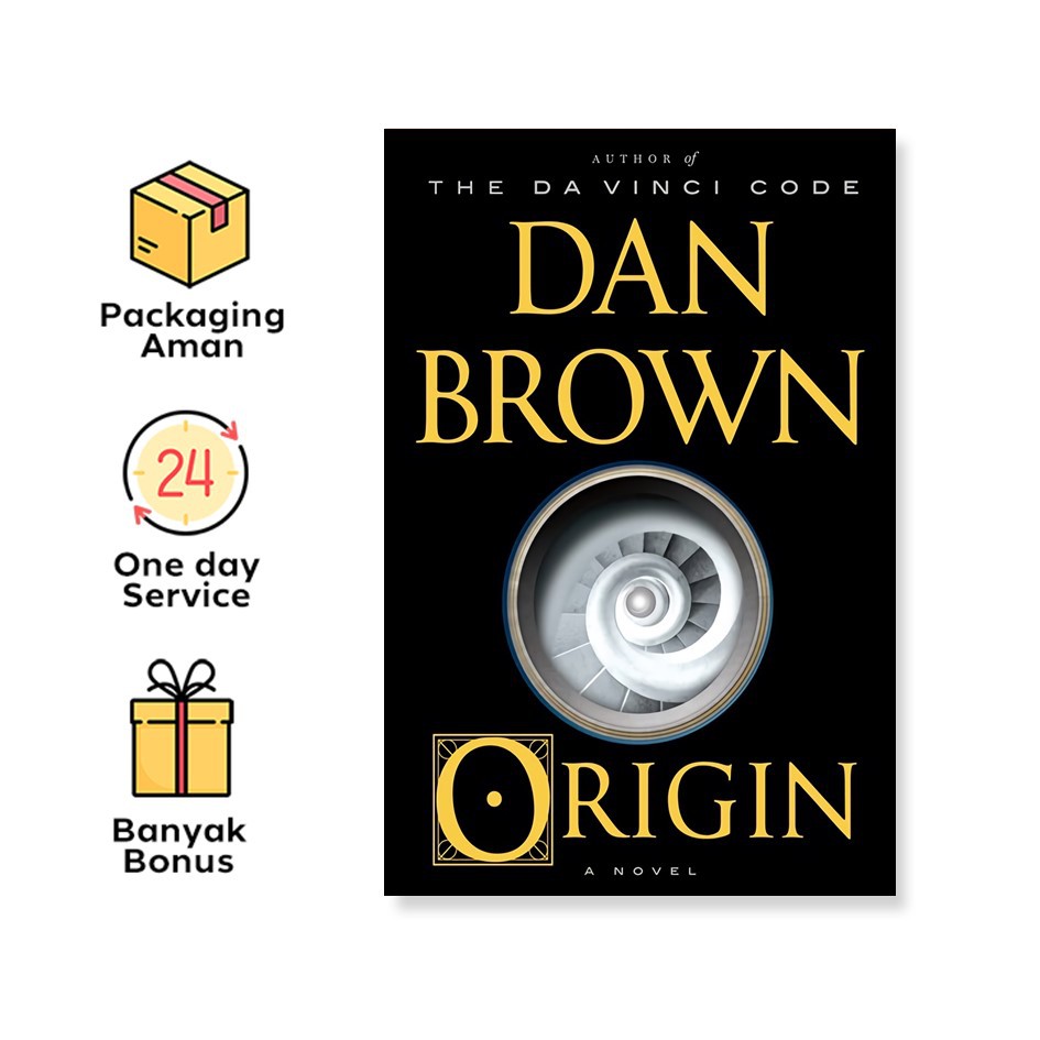 Jual Origin (Cover Hitam) Dan Brown (Mizan) | Shopee Indonesia