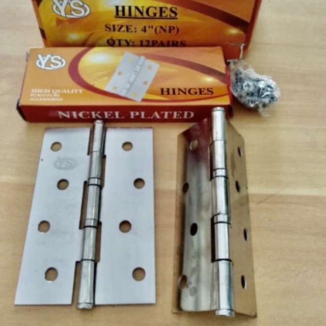 Jual 4”inci YS TOLEDO tipis ENGSEL PINTU JENDELA murah Window hinges 4 ...