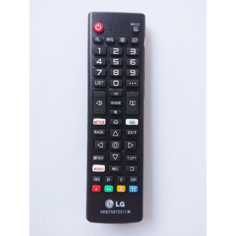 Jual REMOT REMOTE SMART TV LED LG AKB75675311 LM UM UN | Shopee Indonesia