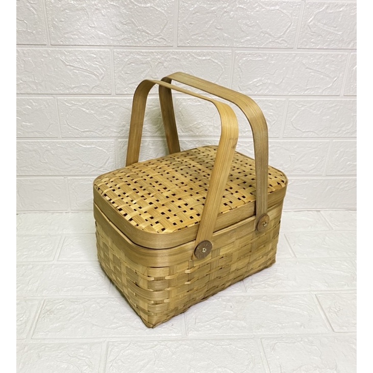 Jual Box Bambu | Kotak Anyaman Bambu | Hampers Bambu | Keranjang Bambu ...