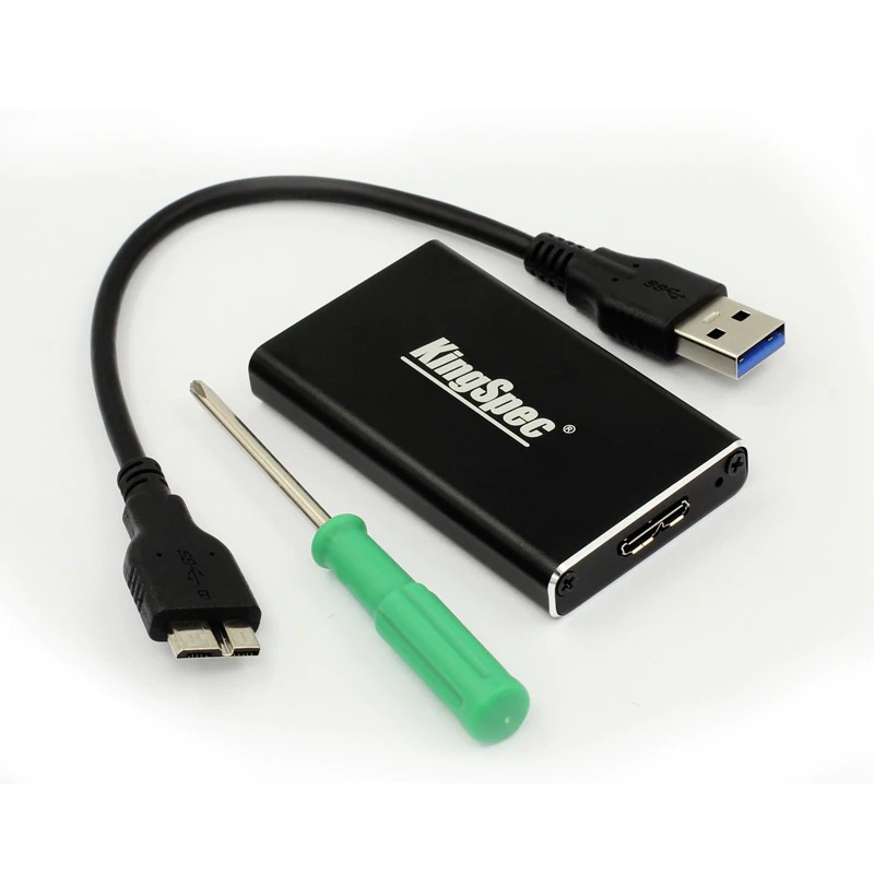 Jual KingSpec Enclosure adapter for mSATA to USB 3.0 HDD Hard Drive ... Jual KingSpec Enclosure adapter for mSATA to USB 3.0 HDD Hard Drive ...