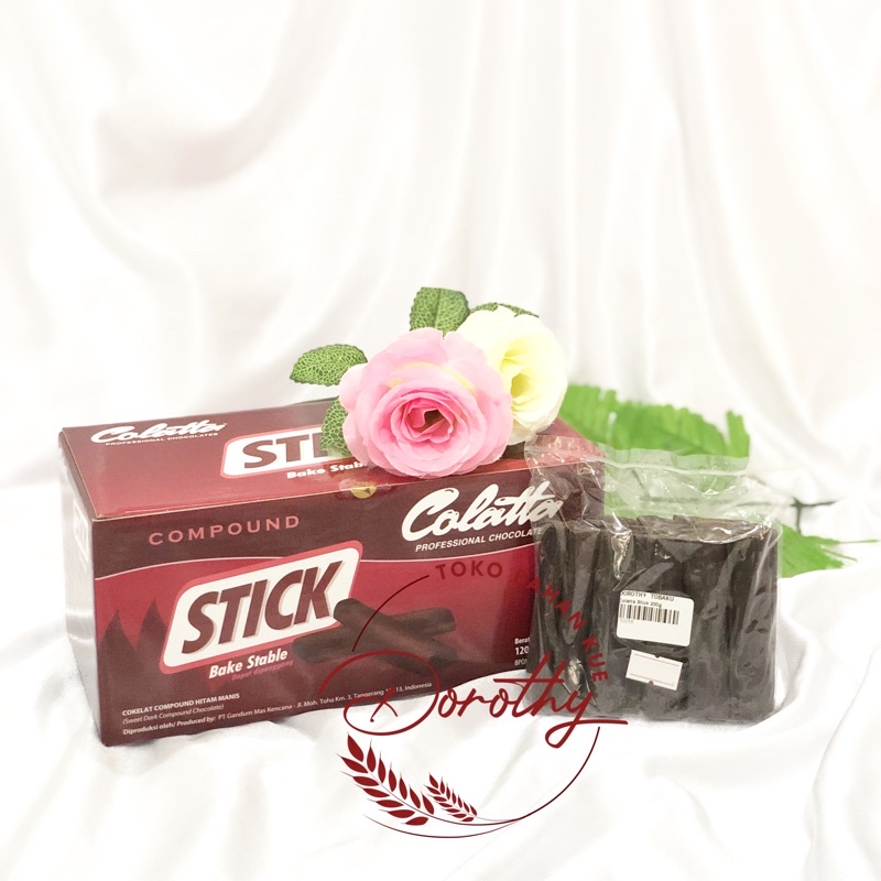 Jual COLATTA STICK COKLAT BAKE STABLE REPACK 100/200 GRAM | Shopee ...