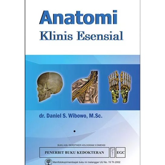 Jual Buku ORIGINAL - Buku Anatomi Klinis Esensial Daniel S Wibowo EGC | Shopee Indonesia