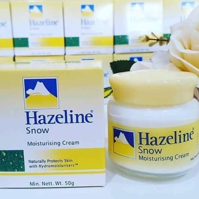 Jual Hazeline Snow Moisturizing Cream (100g) buatan Malaysia. | Shopee ...