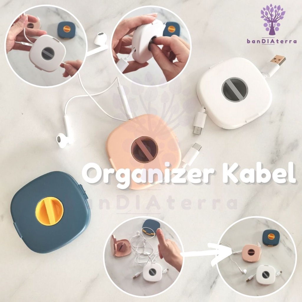 Jual Bandiaterra Tempat Penyimpanan Kabel Data/Cable Data Organizer ...