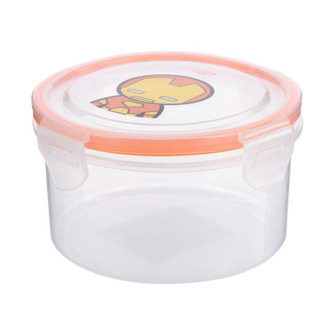 Jual MINISO Wadah Makanan Kotak Lebih Bulat MARVEL Food Container 600ml ...