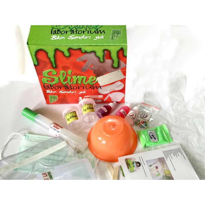 Jual Slime Laboratorium Slime Lab Slime Kit Komplit Murah Slime Set Slaim | Shopee Indonesia