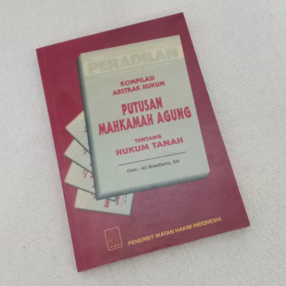 Jual Seri Buku Ke Ii Kompilasi Abstrak Hukum Putusan Mahkamah Agung Tentang Hukum Tanah Shopee 
