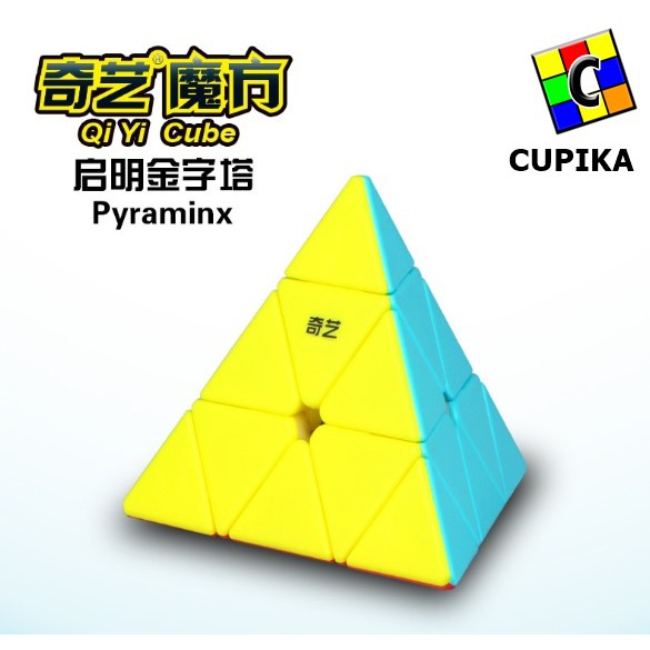 Jual Cube Puzzle QIYI Qiming A Piramid Pyraminx Segitiga Magic Cube 3x3 ...