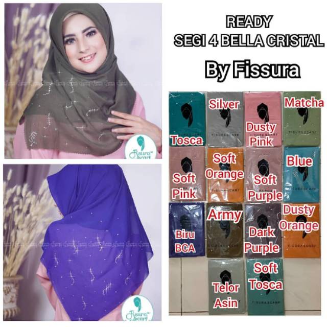 Jual Segi 4 Bella cristal | Shopee Indonesia