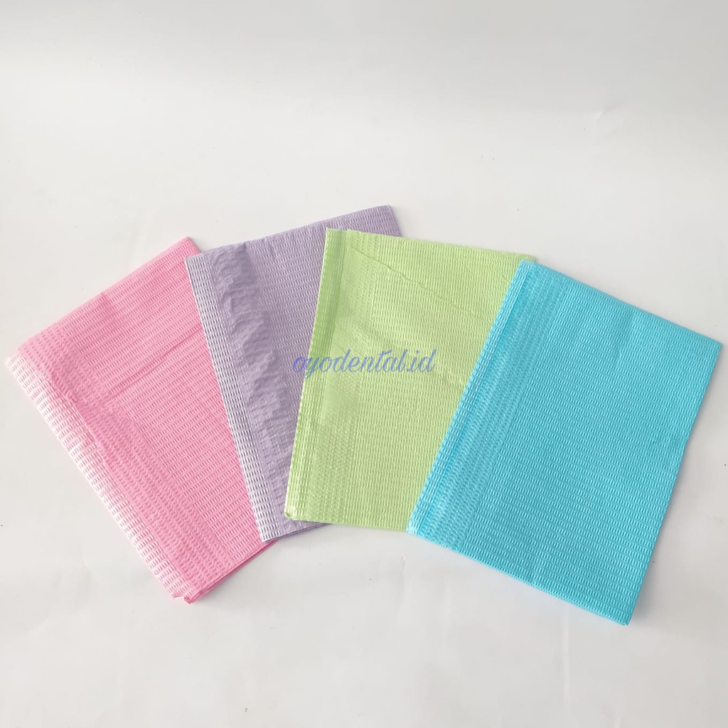 Jual Dental polibib / bib / alas dada pasien / slaber / slabber per pcs ...