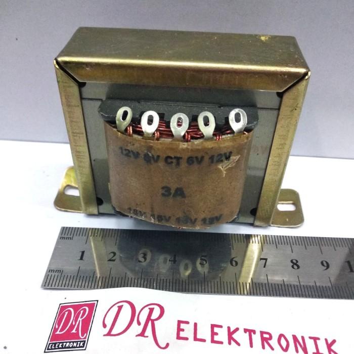 Jual Trans Former Travo Trafo 3A 3 Ampere Amp 3Amp 3Amper 0 Nol Merk ...