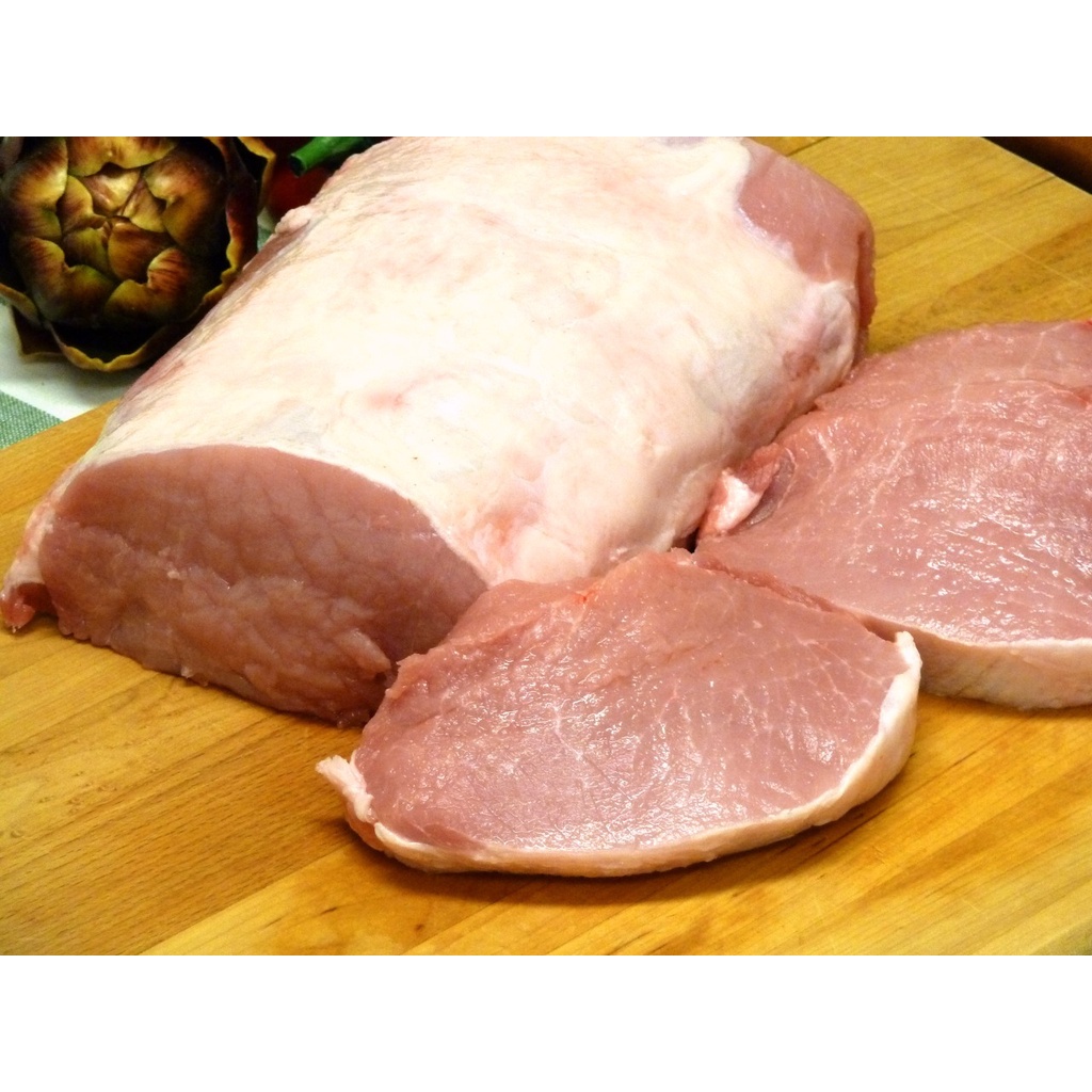 Jual PORK LOIN Daging Babi Karbonat 1 kg DAGING BABI MENTAH NON HALAL ...