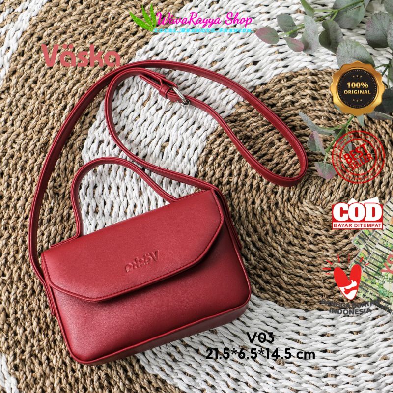 Jual Tas Selempang Wanita Kekinian Original Murah Berkualitas Vaska V03 ...