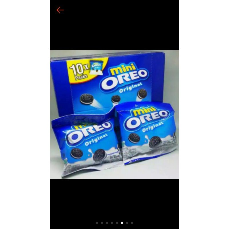 Jual Oreo Mini Sachet 1 box isi 10 sachet | Shopee Indonesia