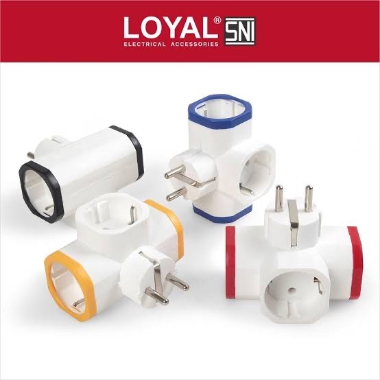 Jual STEKER T ARDE COLOKAN T 3 LOBANG LOYAL CUK LOYAL USB | Shopee ...