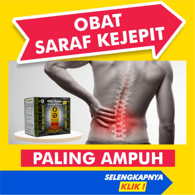 Jual Obat Saraf Syaraf Kejepit Sakit Pinggang Dan Kaki Paling Ampuh ...