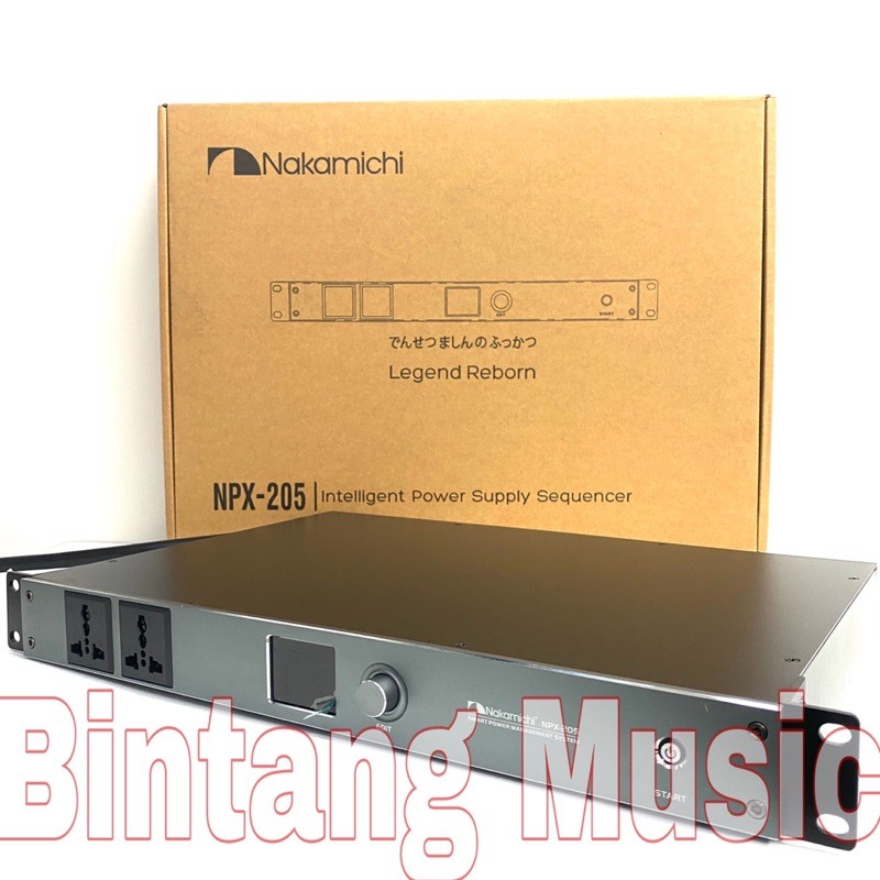 Jual Power distributor nakamichi Npx 205 original Nakamichi NPX205 ...