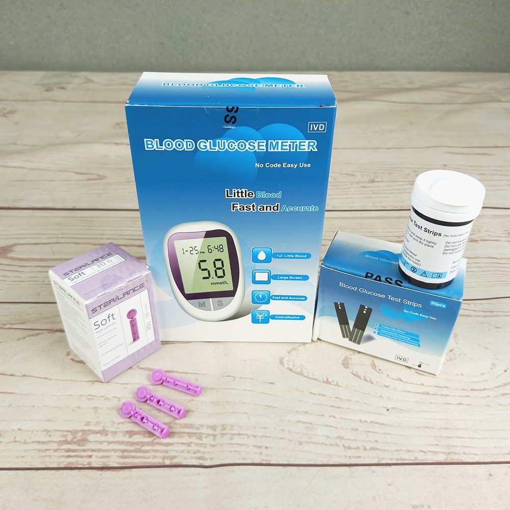 Jual Alat Tes Gula Darah / Alat ukur gula darah / Alat Test Gula Darah ...