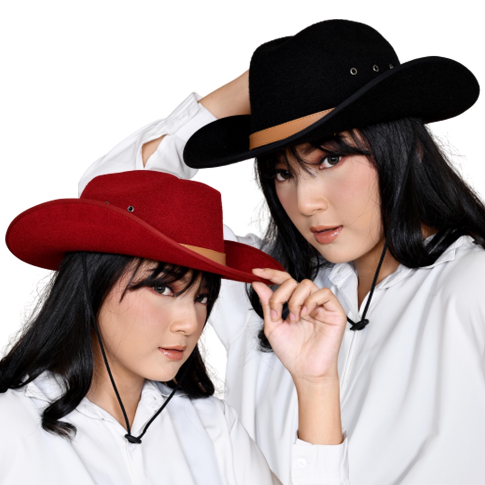 Jual Topi cowboy tali gesper koboy hat terbaru | Shopee Indonesia