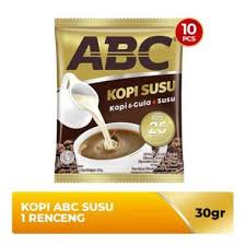 Jual KOPI ABC KOPI SUSU SACHET 30gr PER RENCENG ( ISI 10) | Shopee Indonesia