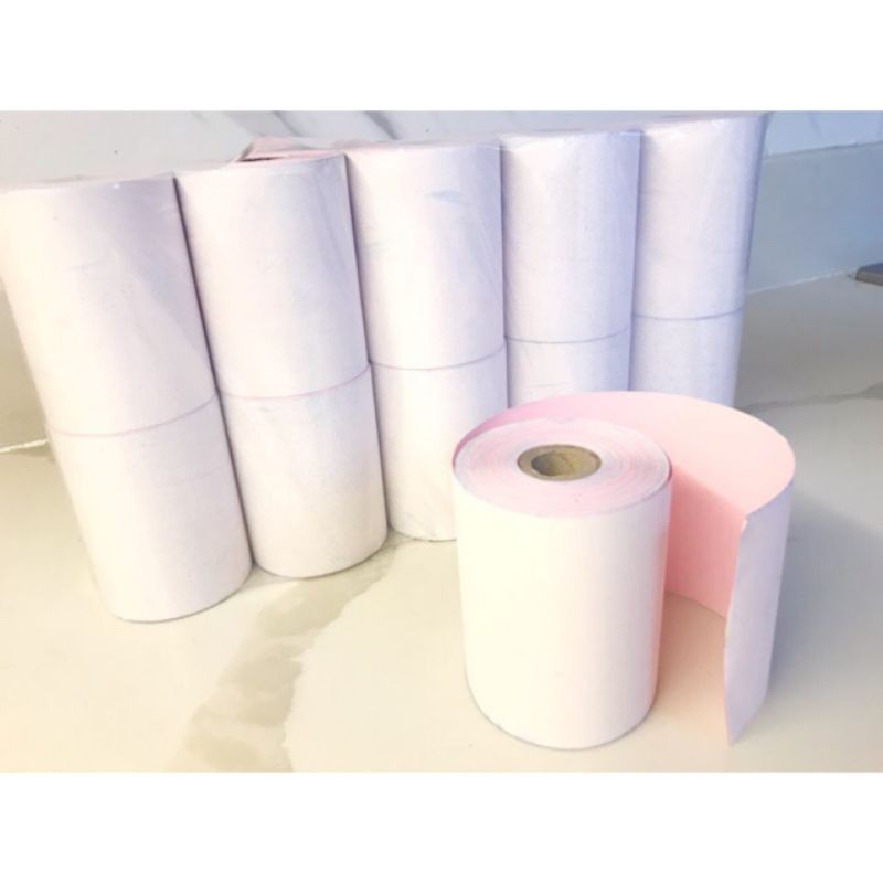 Jual Struk | Register Paper Roll 75mm x 60mm 2 Ply - 10 roll | Shopee ...