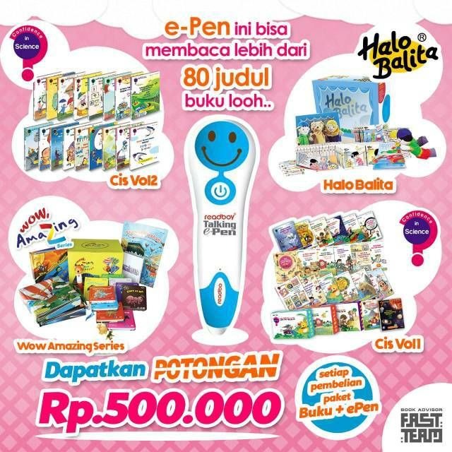 Jual Electronic Pen (Epen) Readboy Smile | Shopee Indonesia