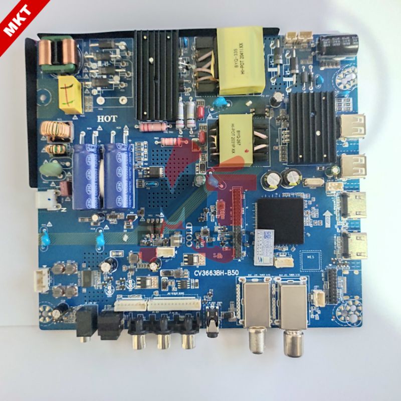 Jual MB MAINBOARD SMART TV LED ORIGINAL POLYTRON PLD43AS1558 | Shopee ...