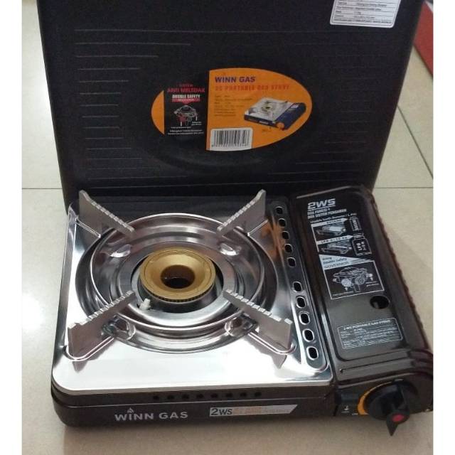 Jual kompor portable win gas w 2s dua fungsi | Shopee Indonesia