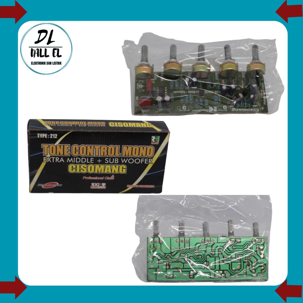 Jual KIT TONE CONTROL MONO EXTRA MIDLE PLUS SUB WOOFER | RANIC 212 ...