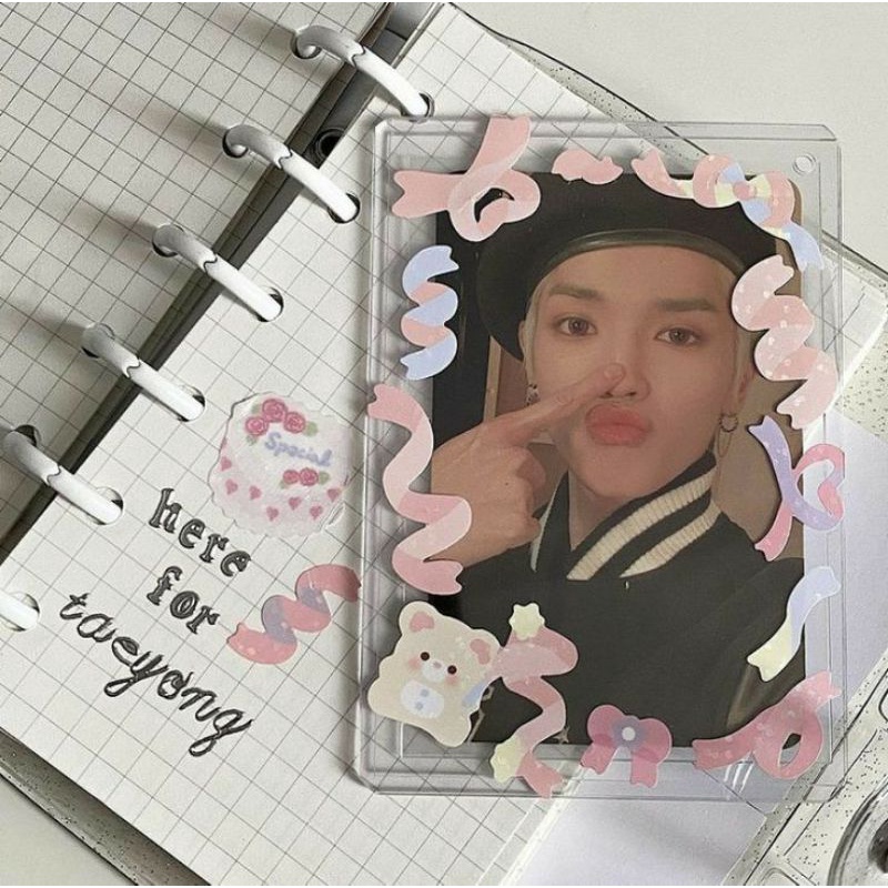Jual tambahan deco sticker photocard holder BACA DESCRIPTION | Shopee ...
